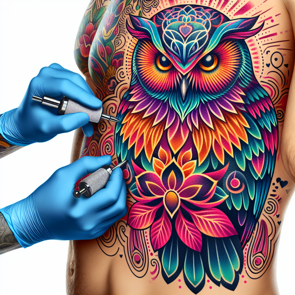 Best Colorful Owl Tattoo Ideas | Vondy