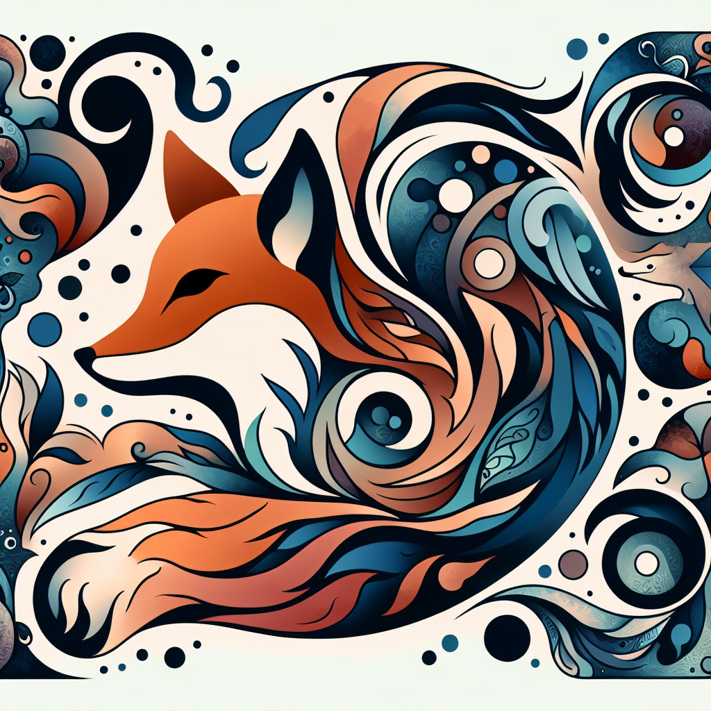 Best Surrealism Fox Tattoo Generator | Vondy