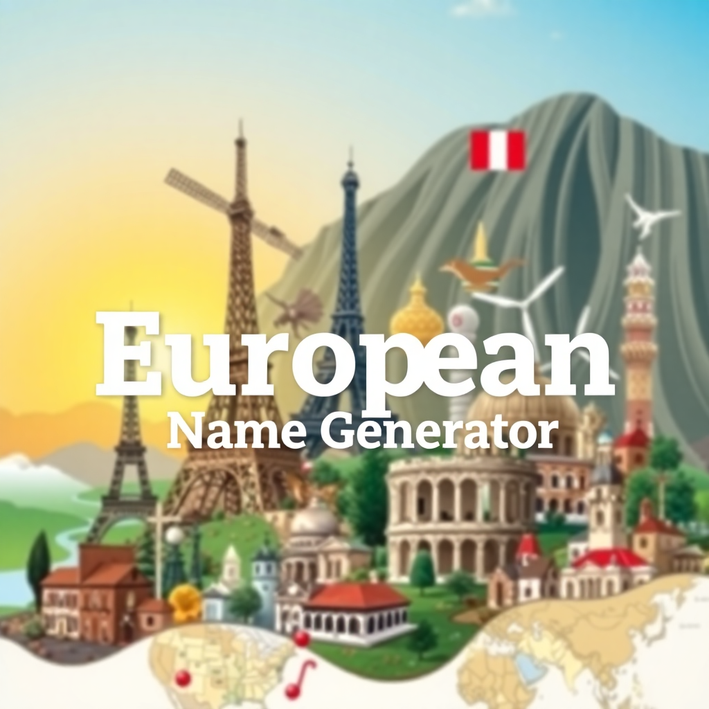 Best European Name Generator | Vondy