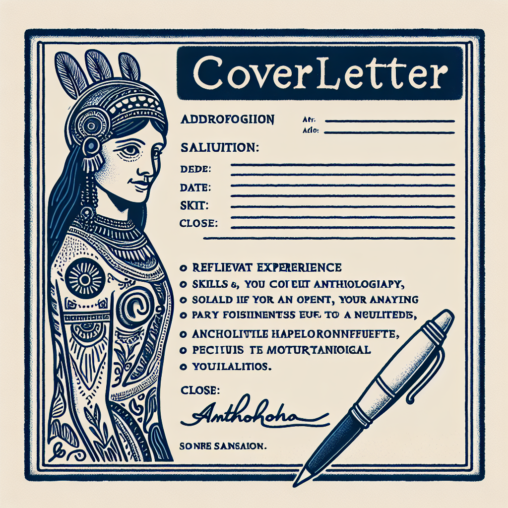 Best Anthropologist Cover Letter Generator | Vondy