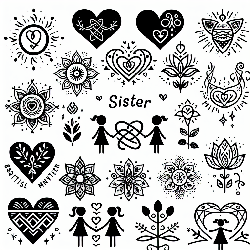 Best Sister Symbol Tattoo Ideas | Vondy