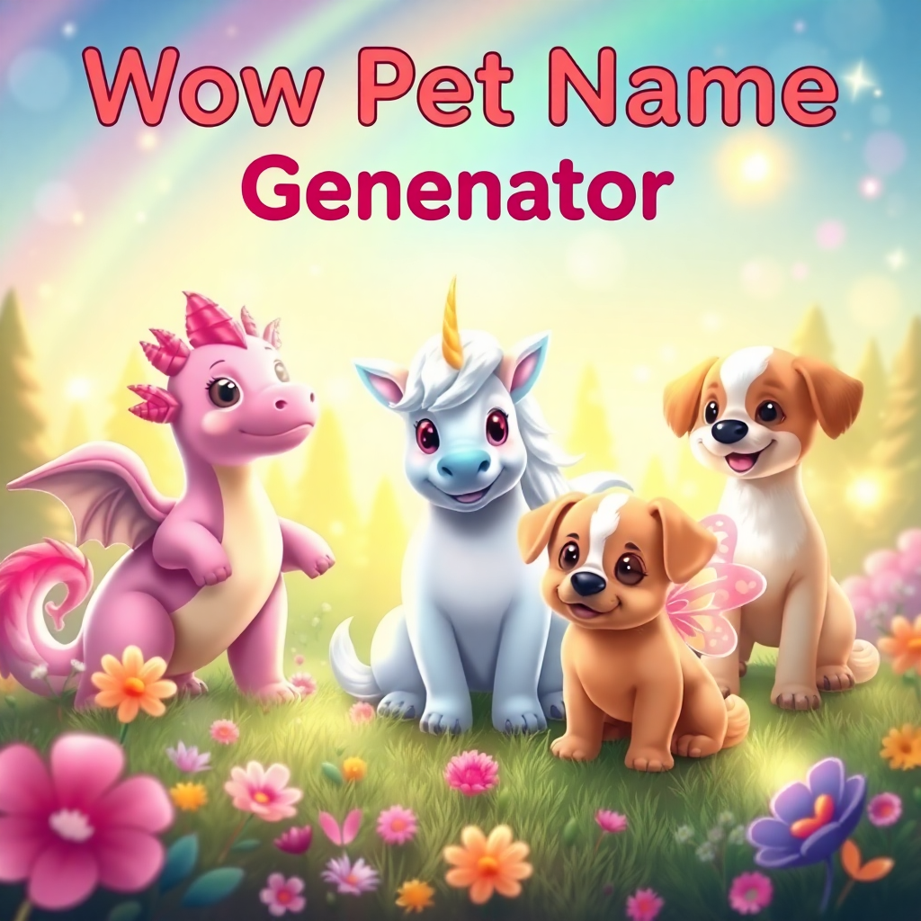 Best Wow Pet Name Generator | Vondy