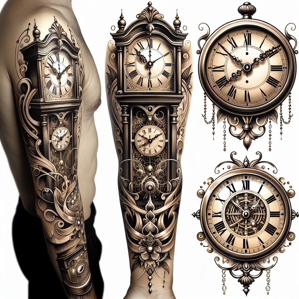 Grandfather Clock Tattoo Meaning