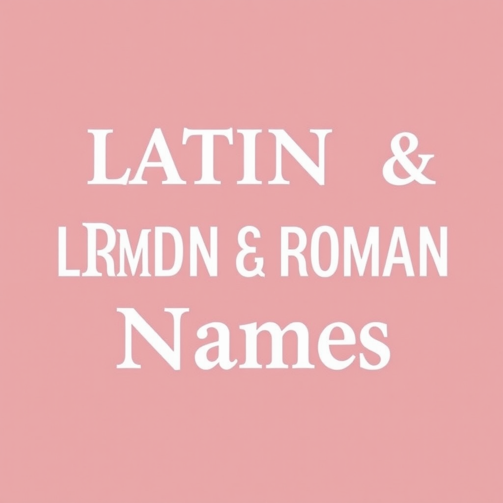 Best Latin Name Generator | Vondy