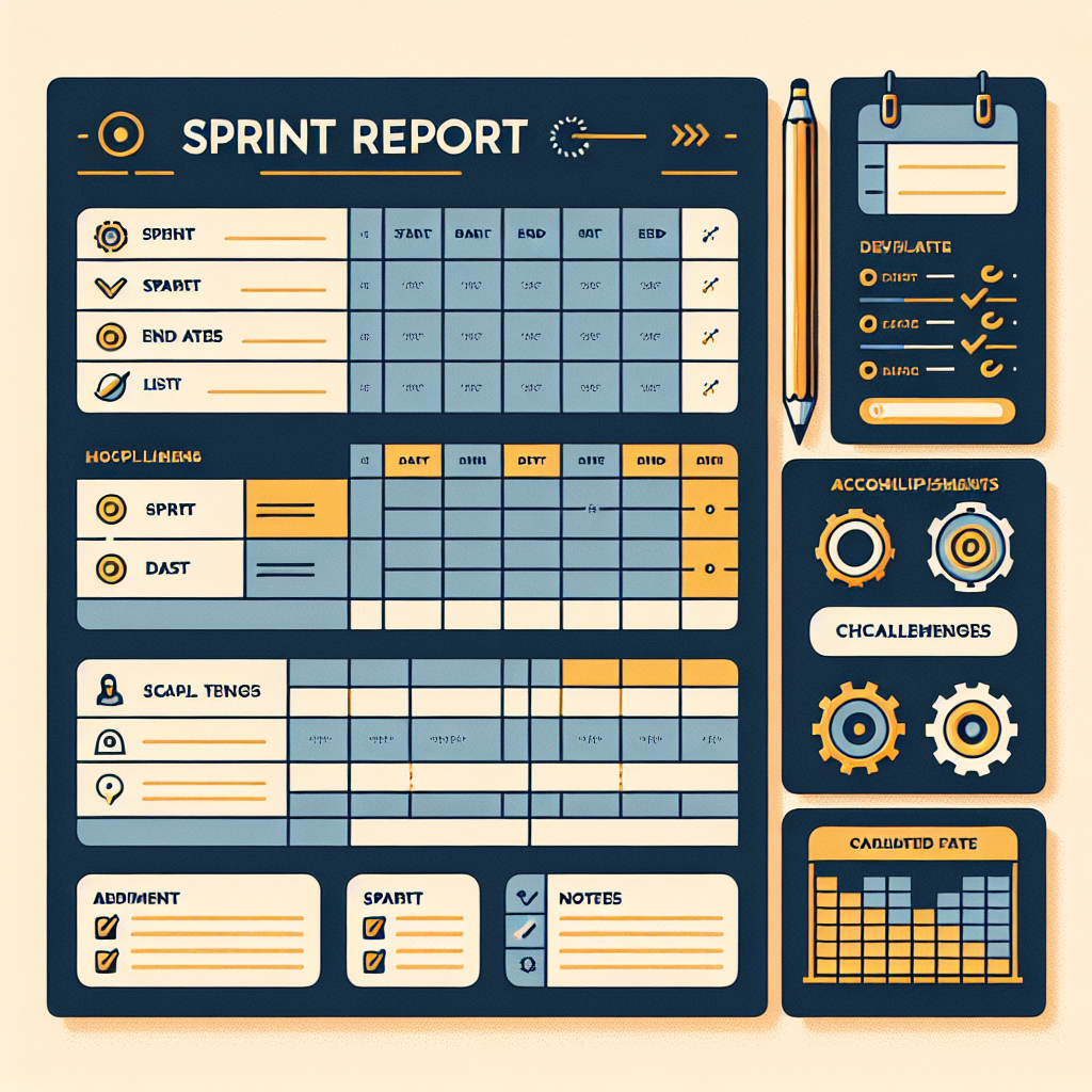 Best Sprint Report Email Template | Vondy