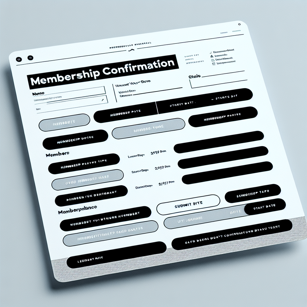 Best Membership Confirmation Email Template | Vondy
