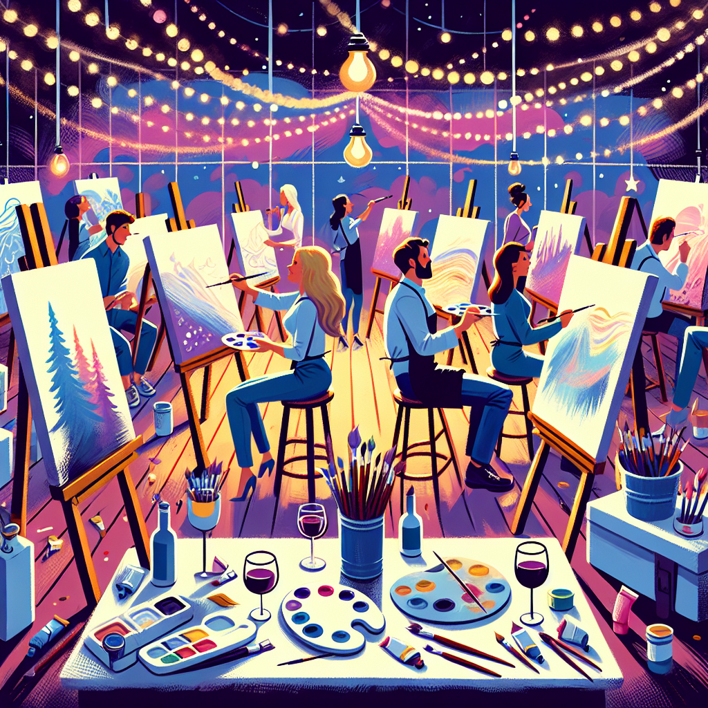 Best Sip And Paint Party Ideas For Adults | Vondy