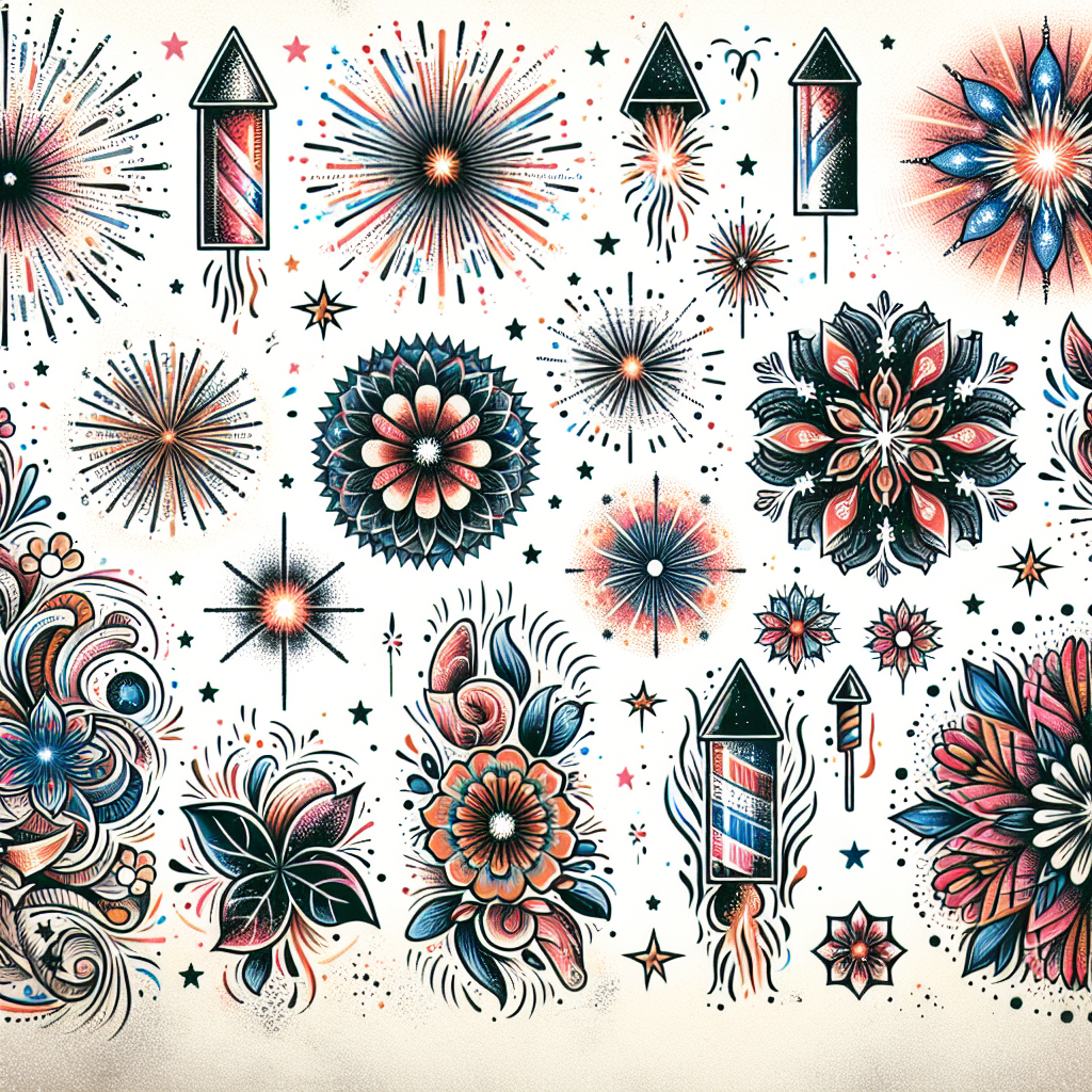 Best Fireworks Tattoo Ideas | Vondy