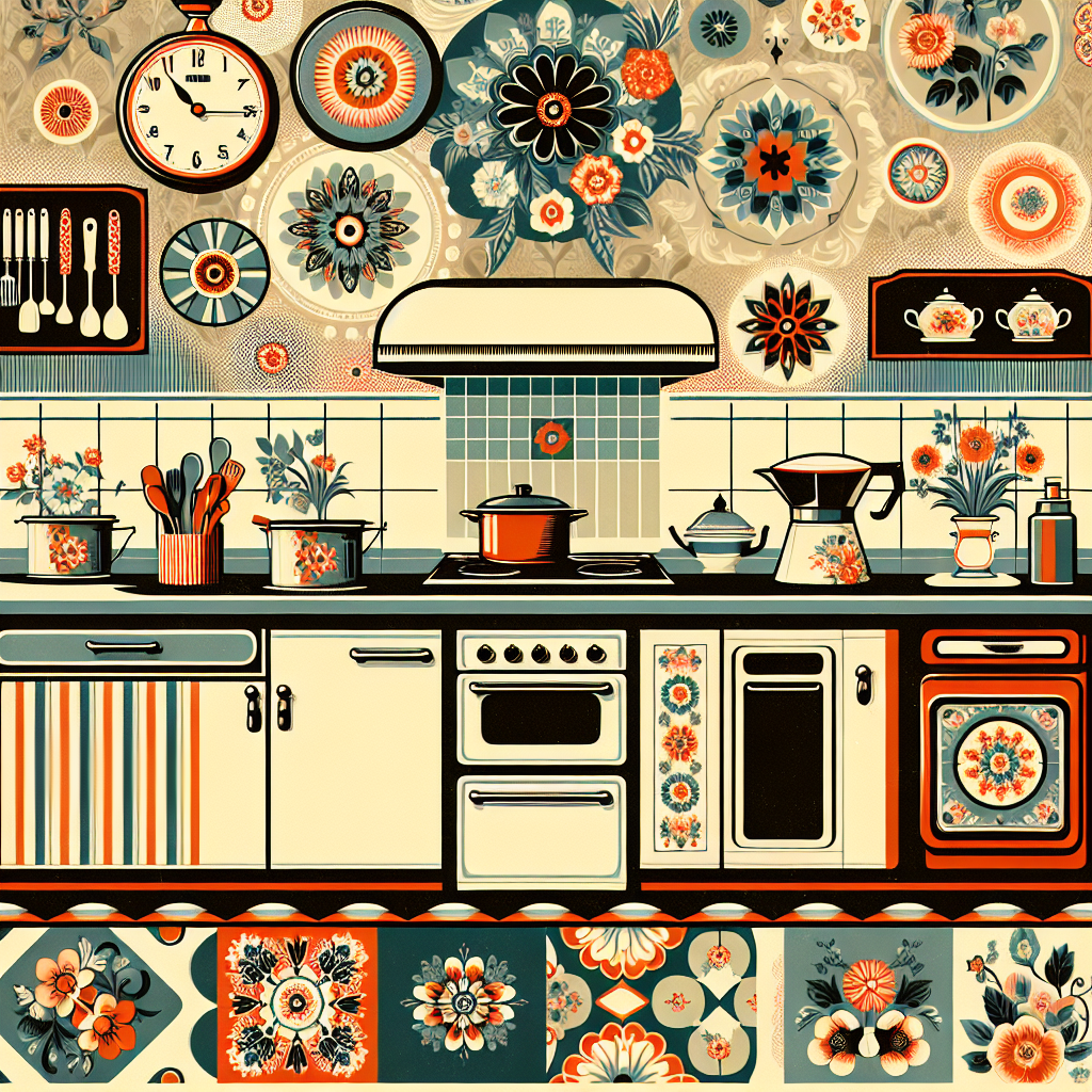 Best Retro Kitchen Wallpaper Generator | Vondy