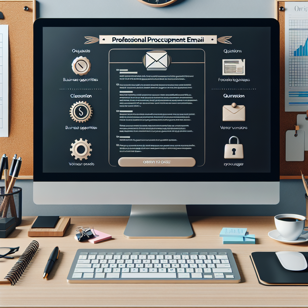 Best Procurement Email Template | Vondy