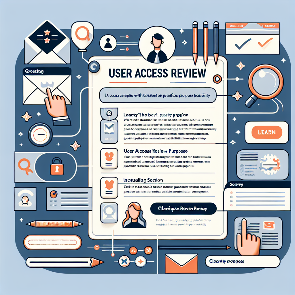 Best User Access Review Email Template | Vondy