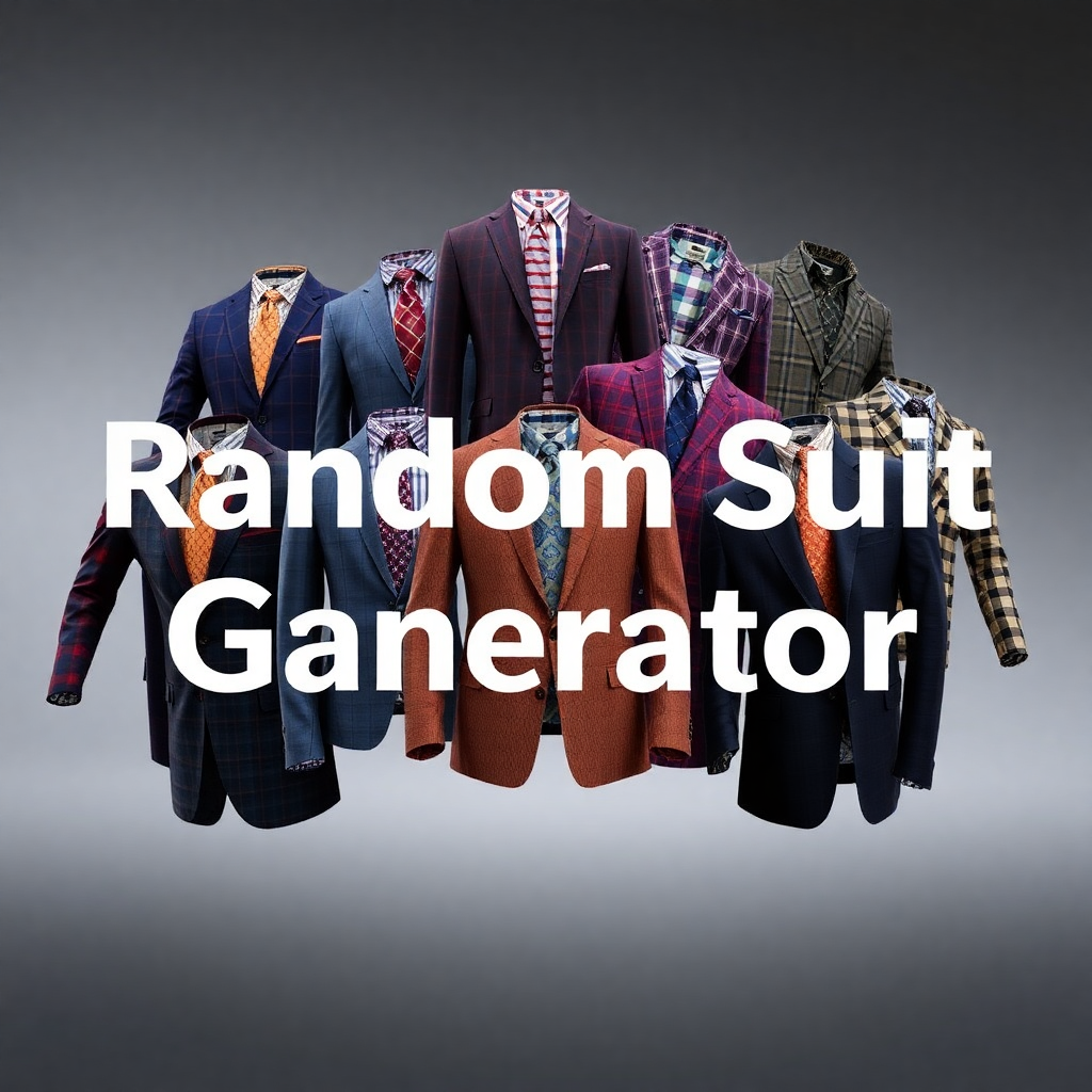 Best Random Suit Generator | Vondy