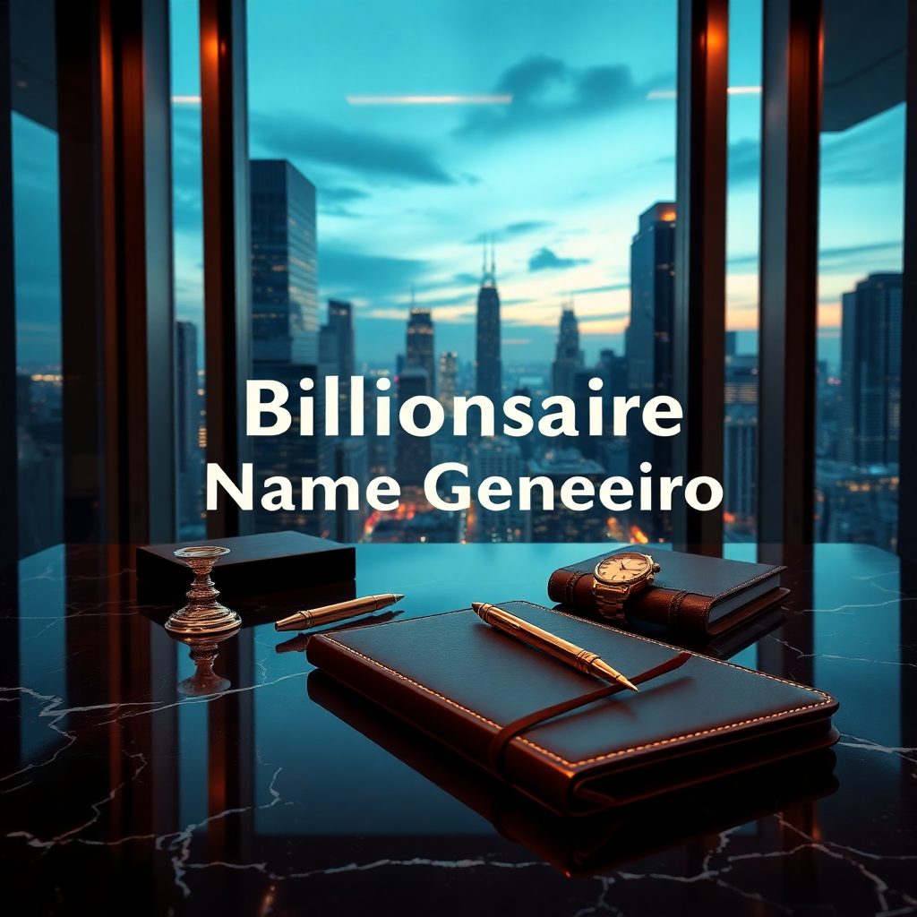 Best Billionaire Name Generator | Vondy