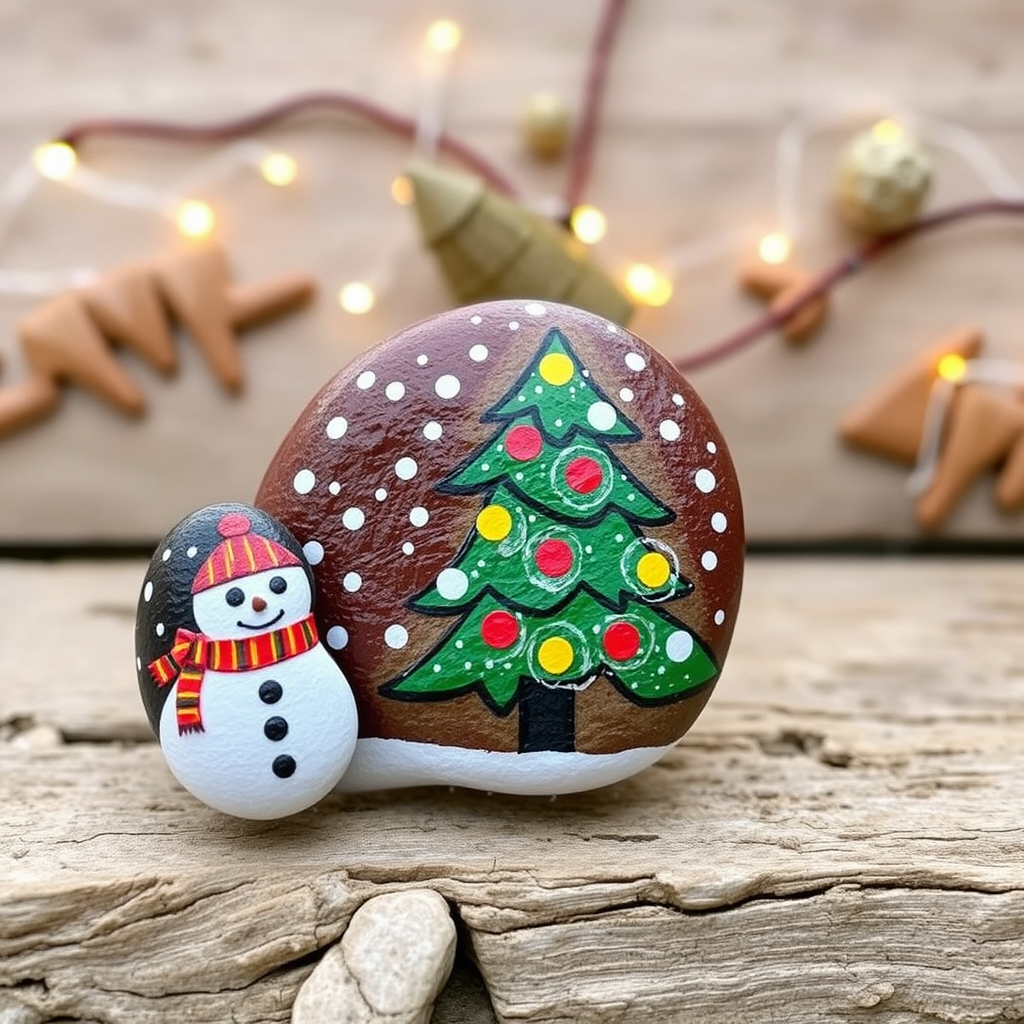 Best Cool Christmas Rock Painting Ideas | Vondy