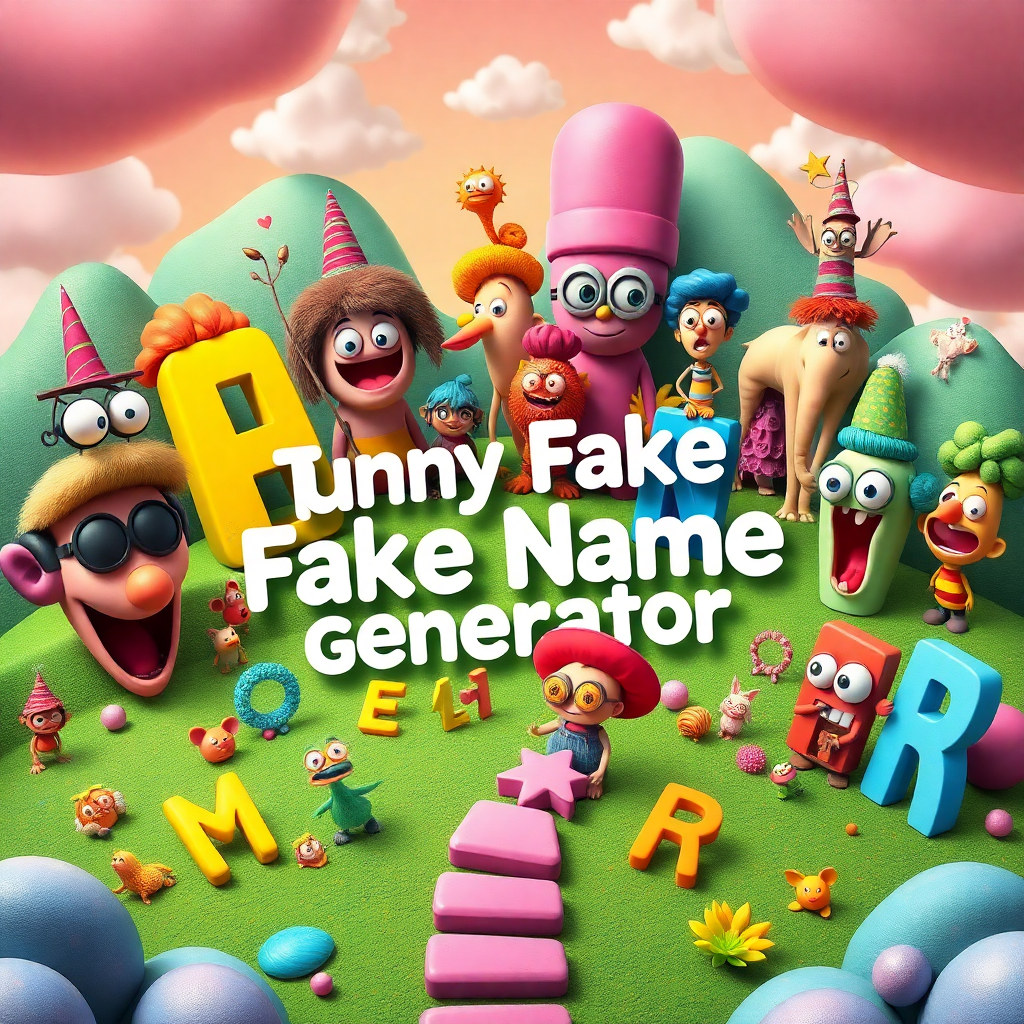 Best Funny Fake Name Generator | Vondy