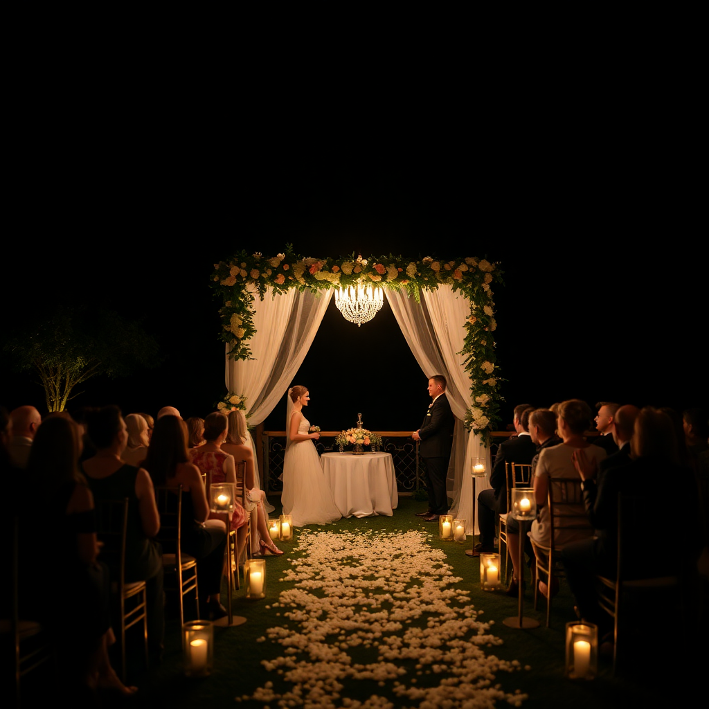 Best Night Wedding Ceremony Ideas | Vondy