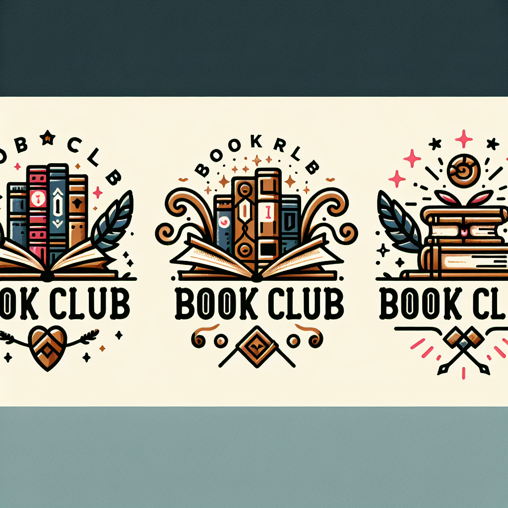 Best Book Club Logo Ideas | Vondy