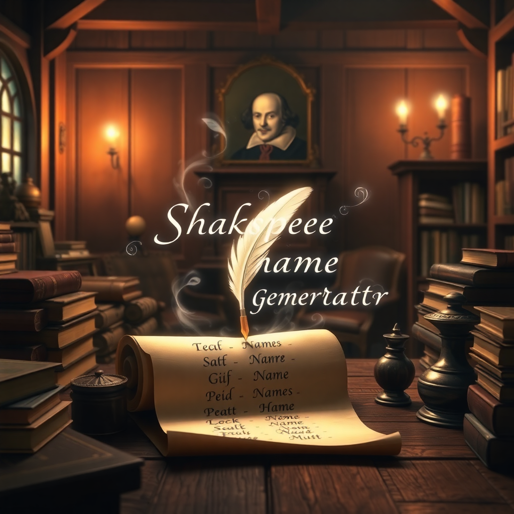 Best Shakespeare Name Generator | Vondy