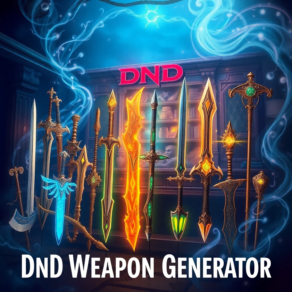 Best Dnd Weapon Generator | Vondy