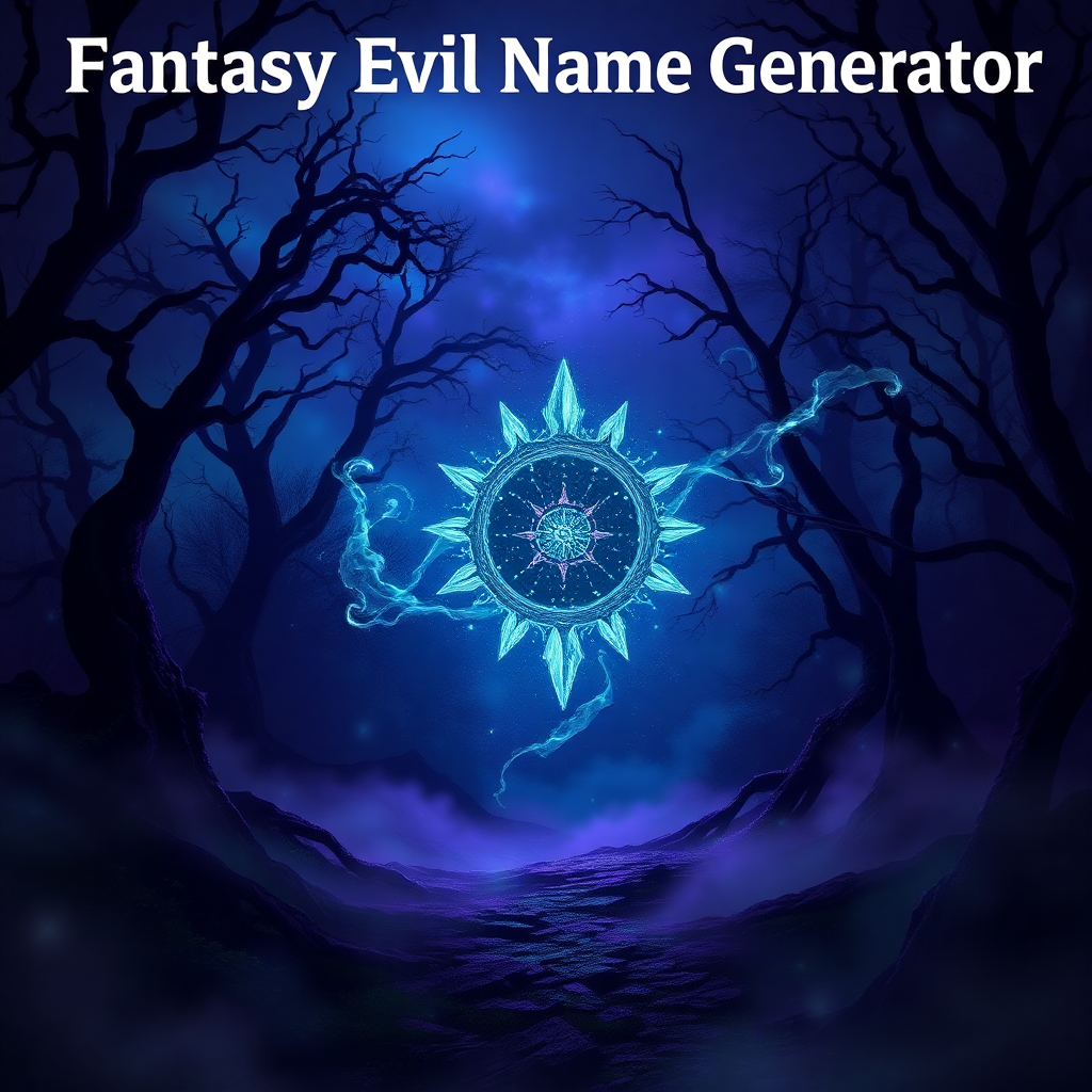 Best Fantasy Evil Name Generator | Vondy