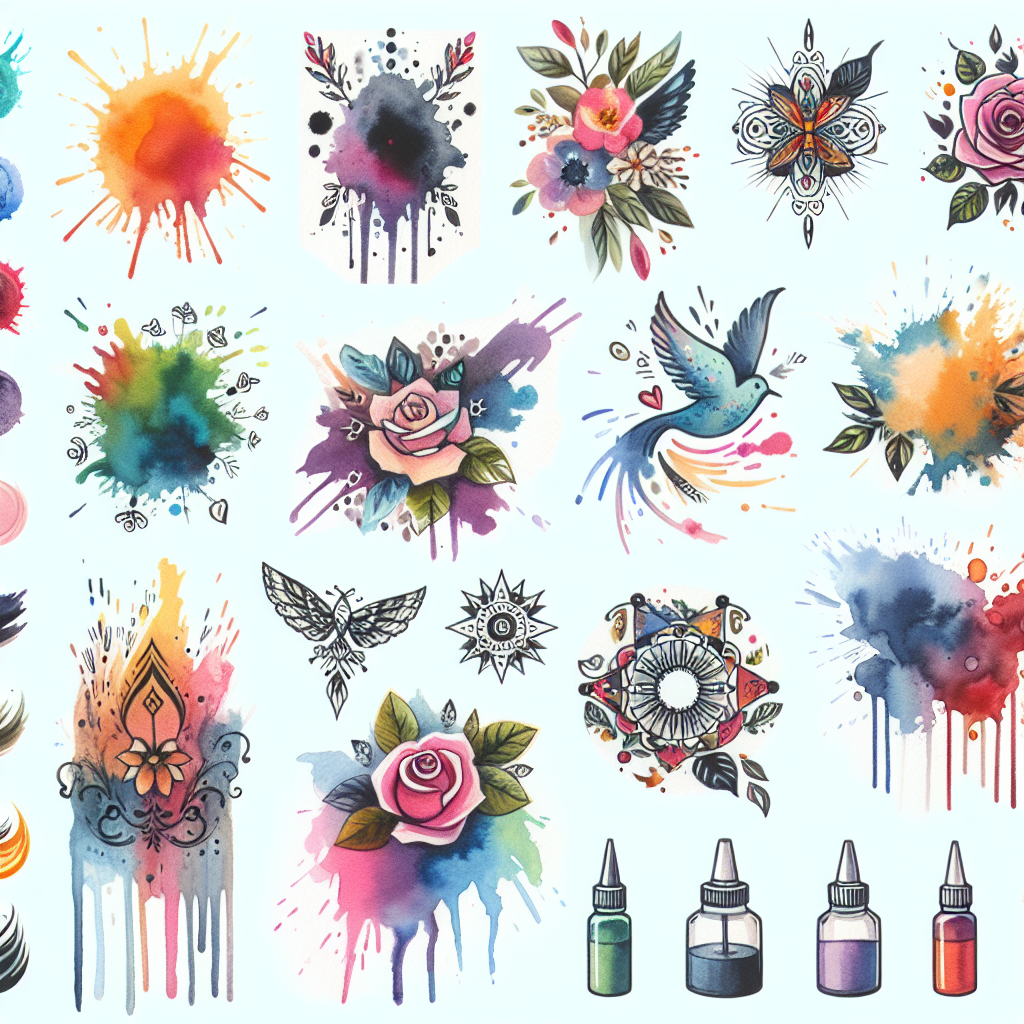 Best Watercolor Splash Tattoo Ideas | Vondy