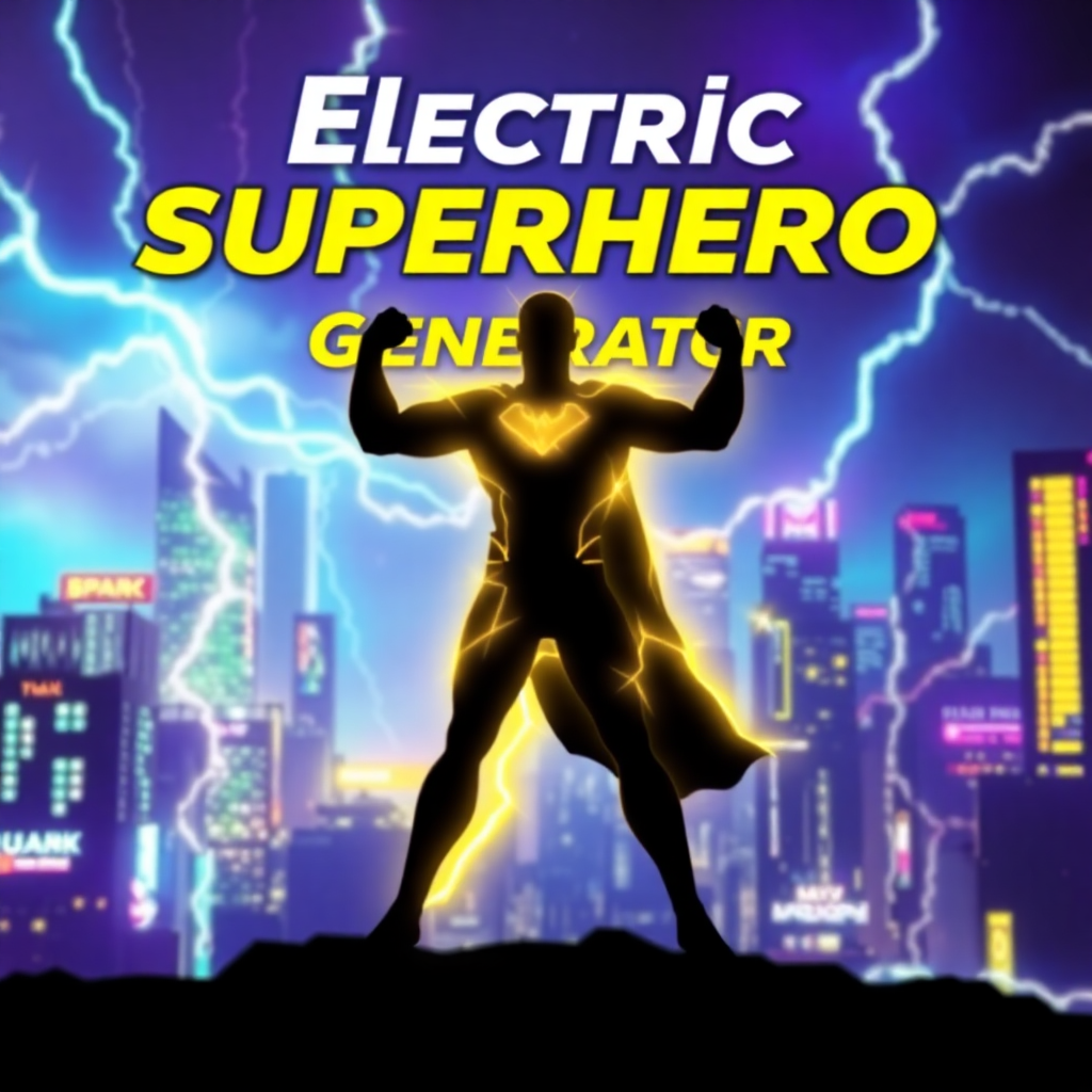 Best Electric Superhero Name Generator | Vondy
