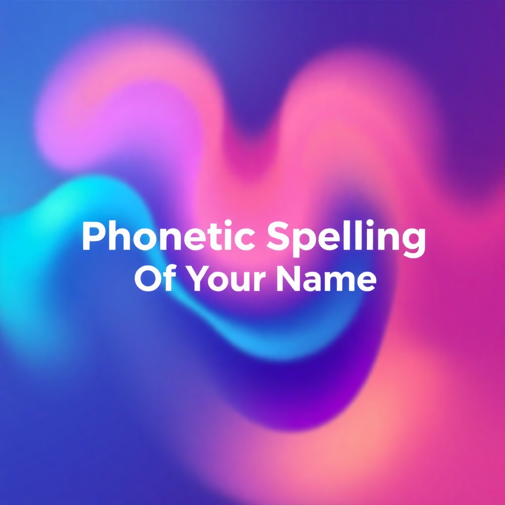 Best Phonetic Spelling Of Your Name Generator | Vondy