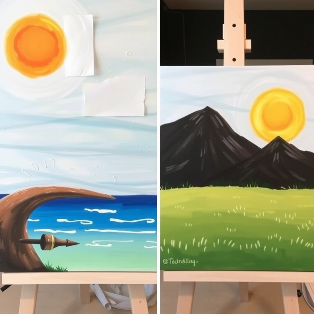 Best Diptych Painting Ideas | Vondy