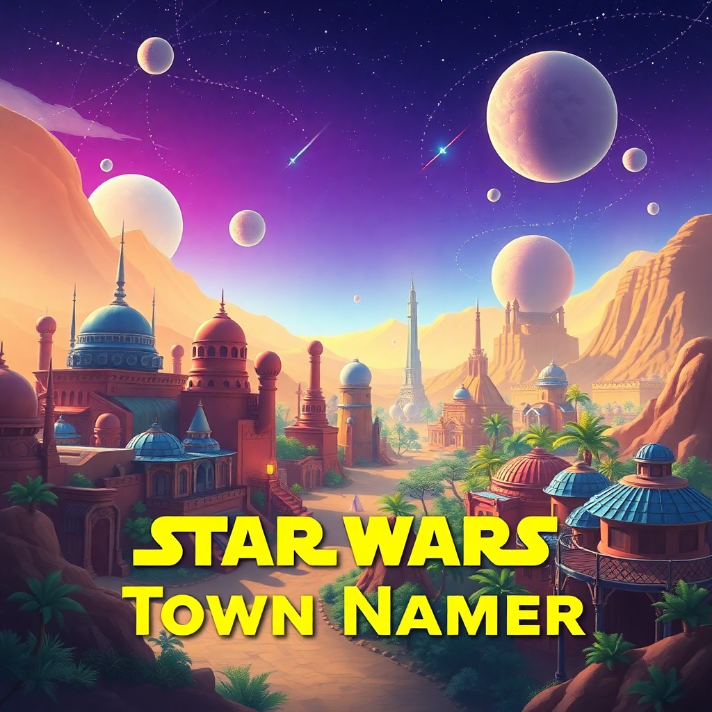 Best Star Wars Town Name Generator | Vondy