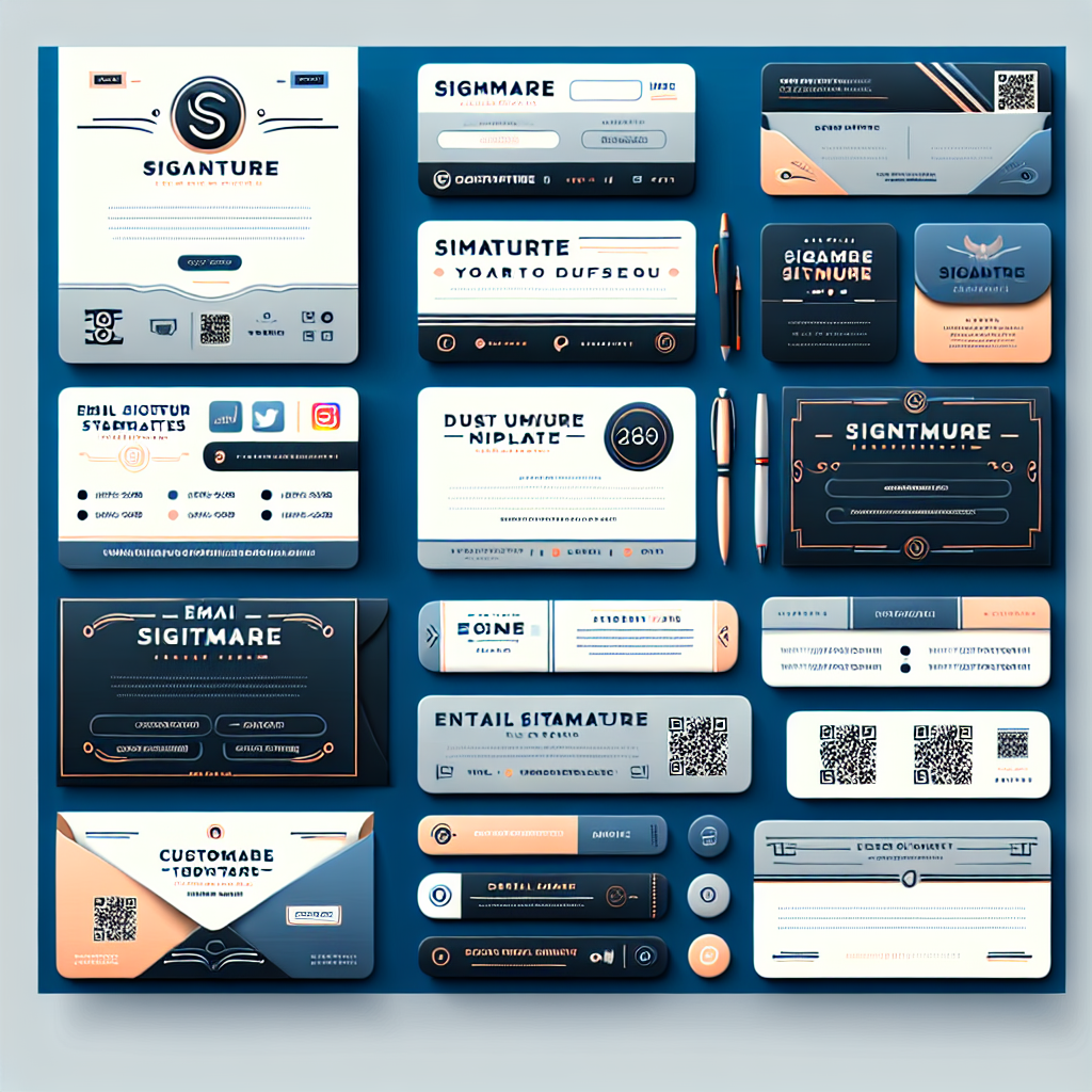 Best Custom Email Signature Template | Vondy
