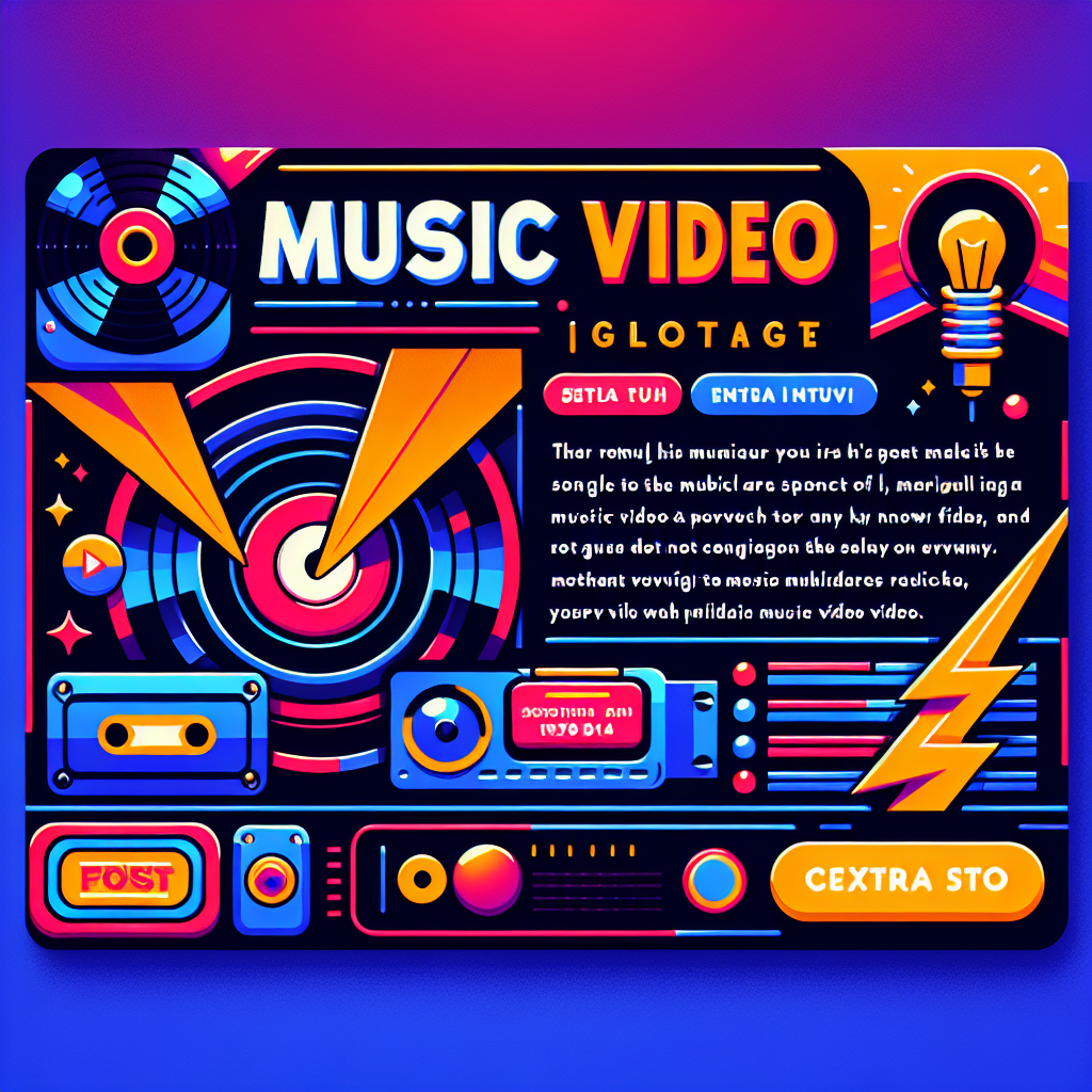 Best Music Video Email Template | Vondy
