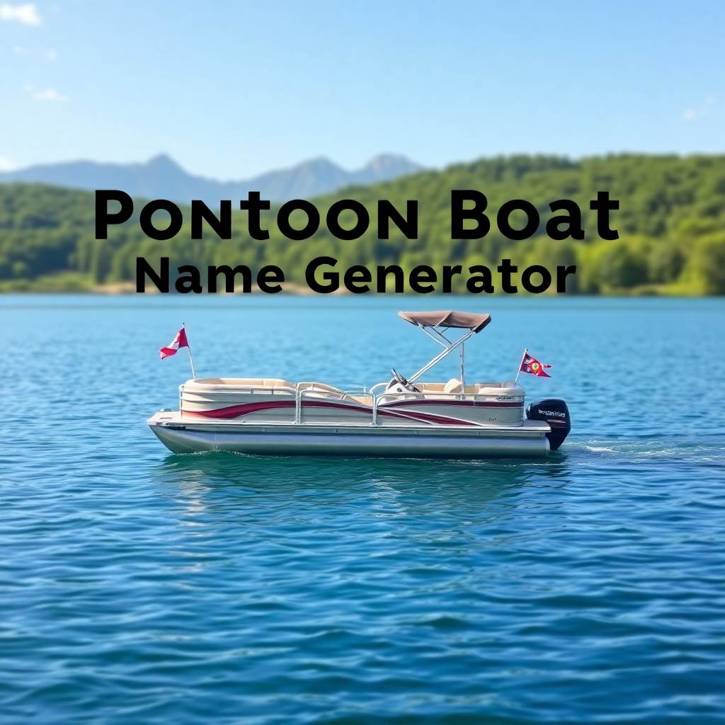 Best Pontoon Boat Name Generator | Vondy