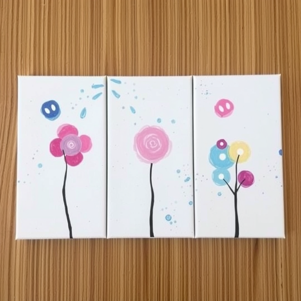 Best 3 Piece Canvas Painting Ideas Easy | Vondy