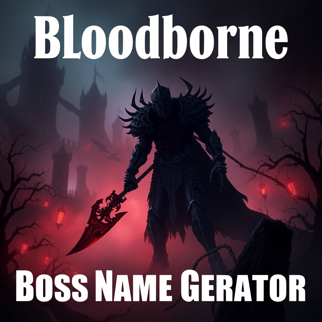 Best Bloodborne Boss Name Generator | Vondy