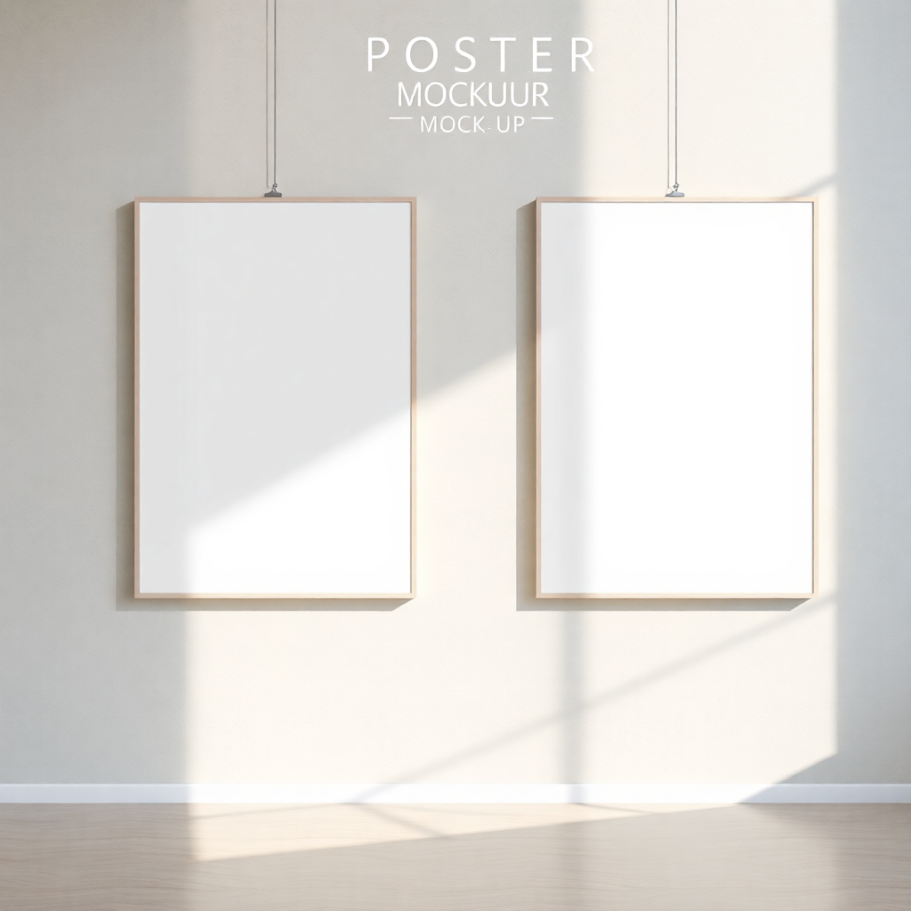 Best Two Poster Mockup | Vondy