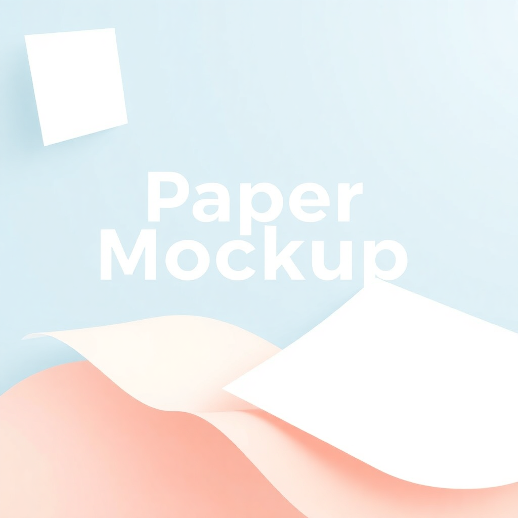 Best Paper Mockup Free | Vondy