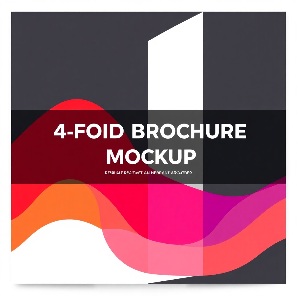 Best 4 Fold Brochure Mockup | Vondy