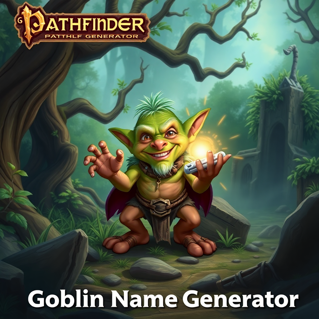 Best Goblin Name Generator Pathfinder | Vondy