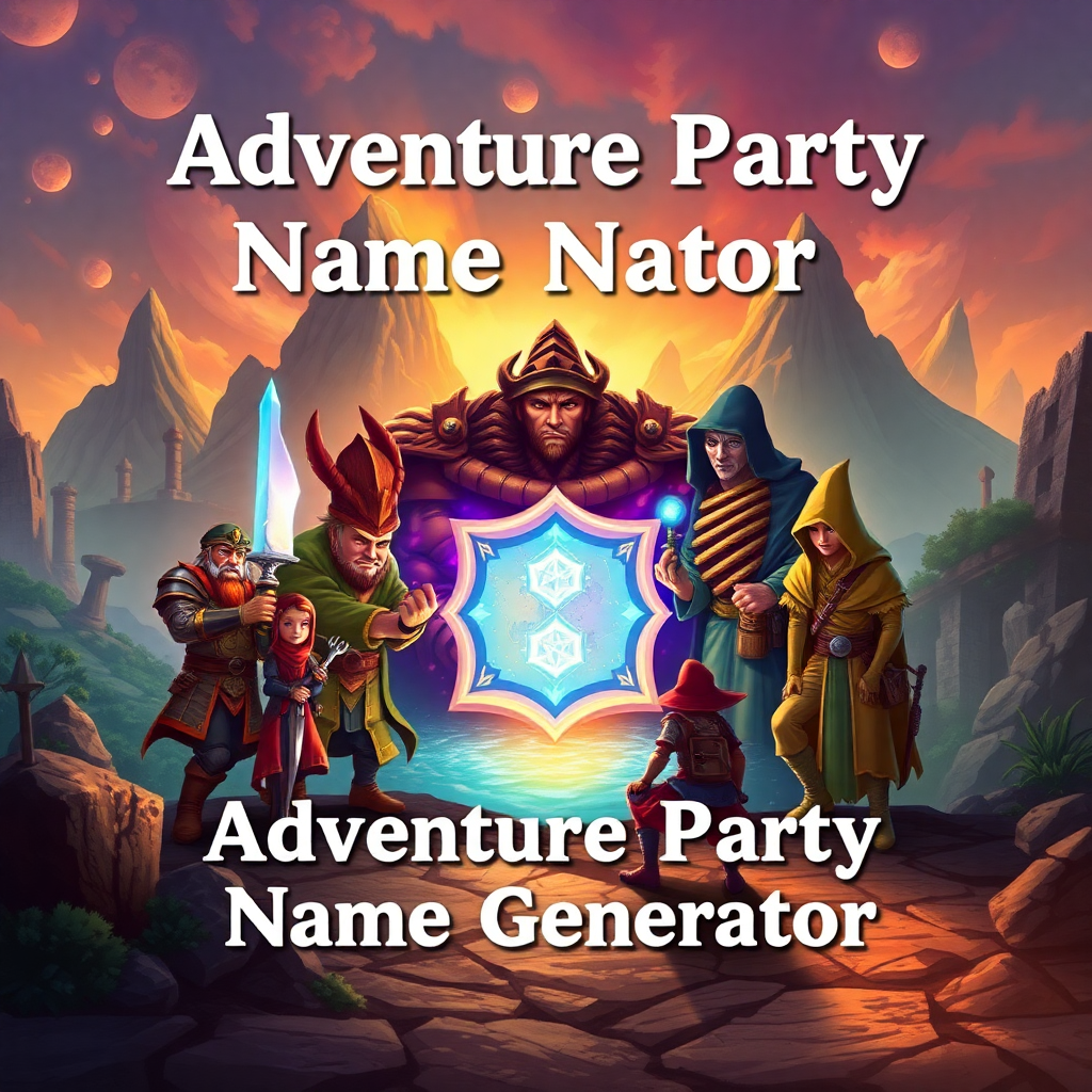 Best Adventure Party Name Generator | Vondy