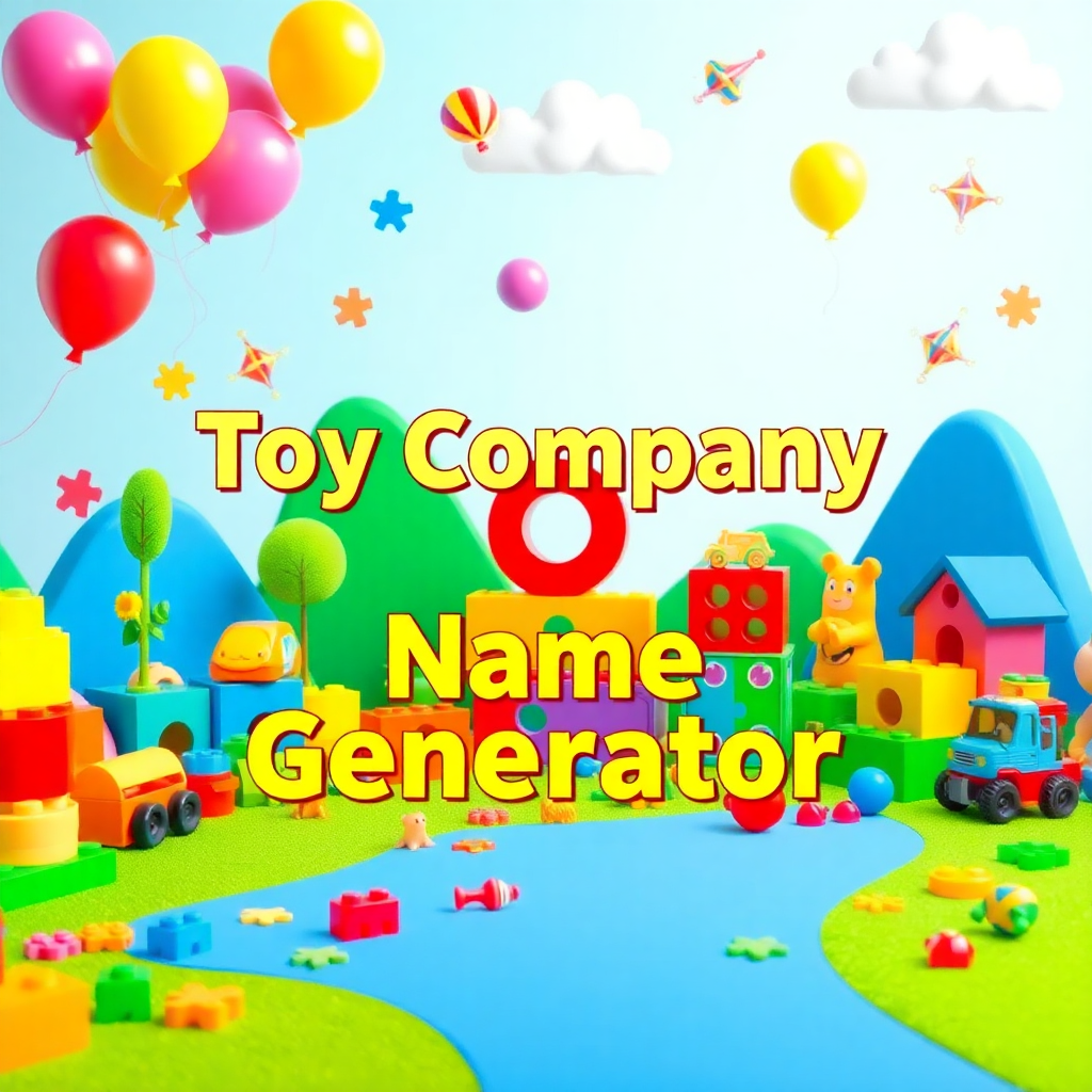 Best Toy Company Name Generator | Vondy