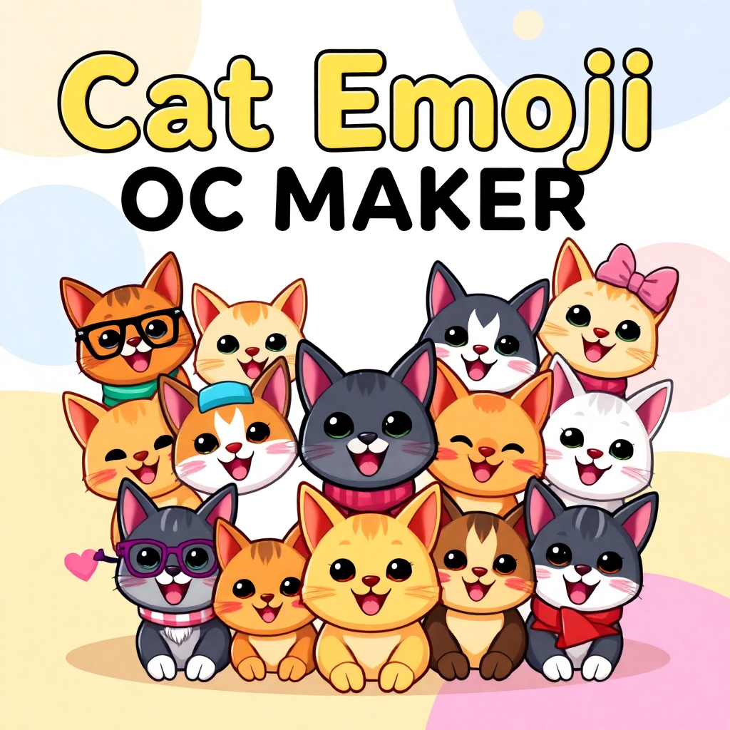 Best Cat Emoji Oc Maker | Vondy