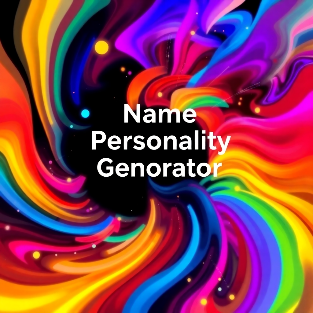 Best Name Personality Generator | Vondy
