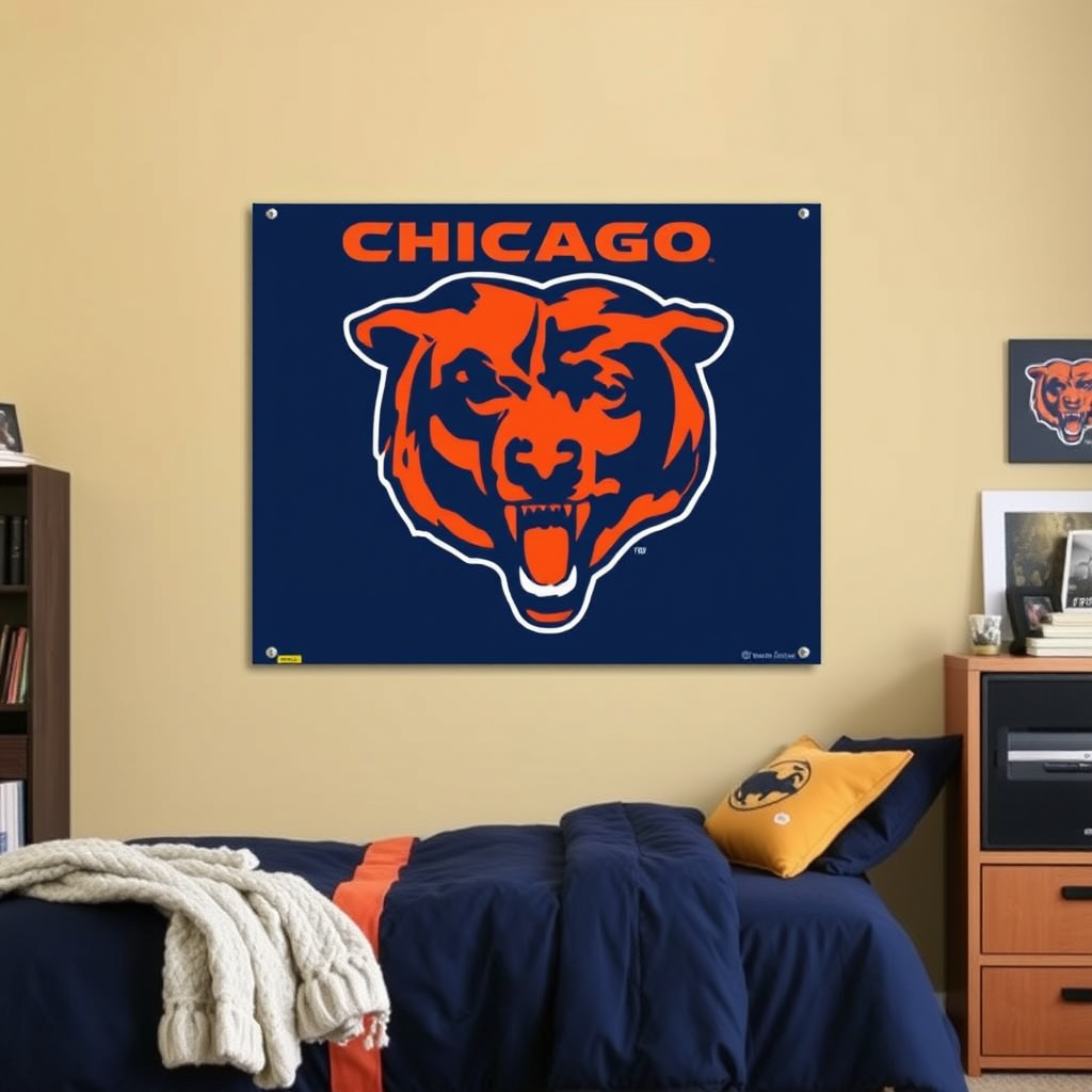 Best Chicago Bears Room Painting Ideas | Vondy
