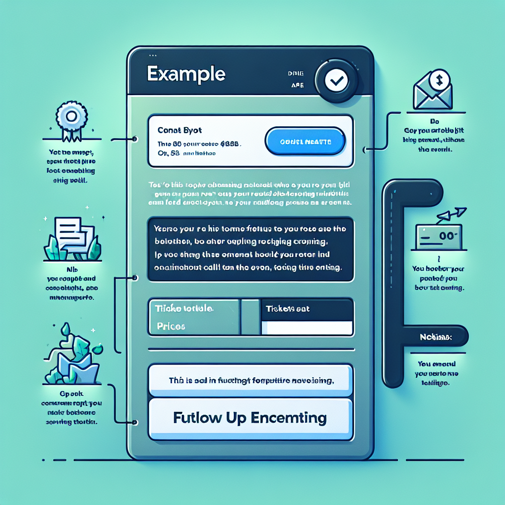 Best Ticket Sales Email Template | Vondy