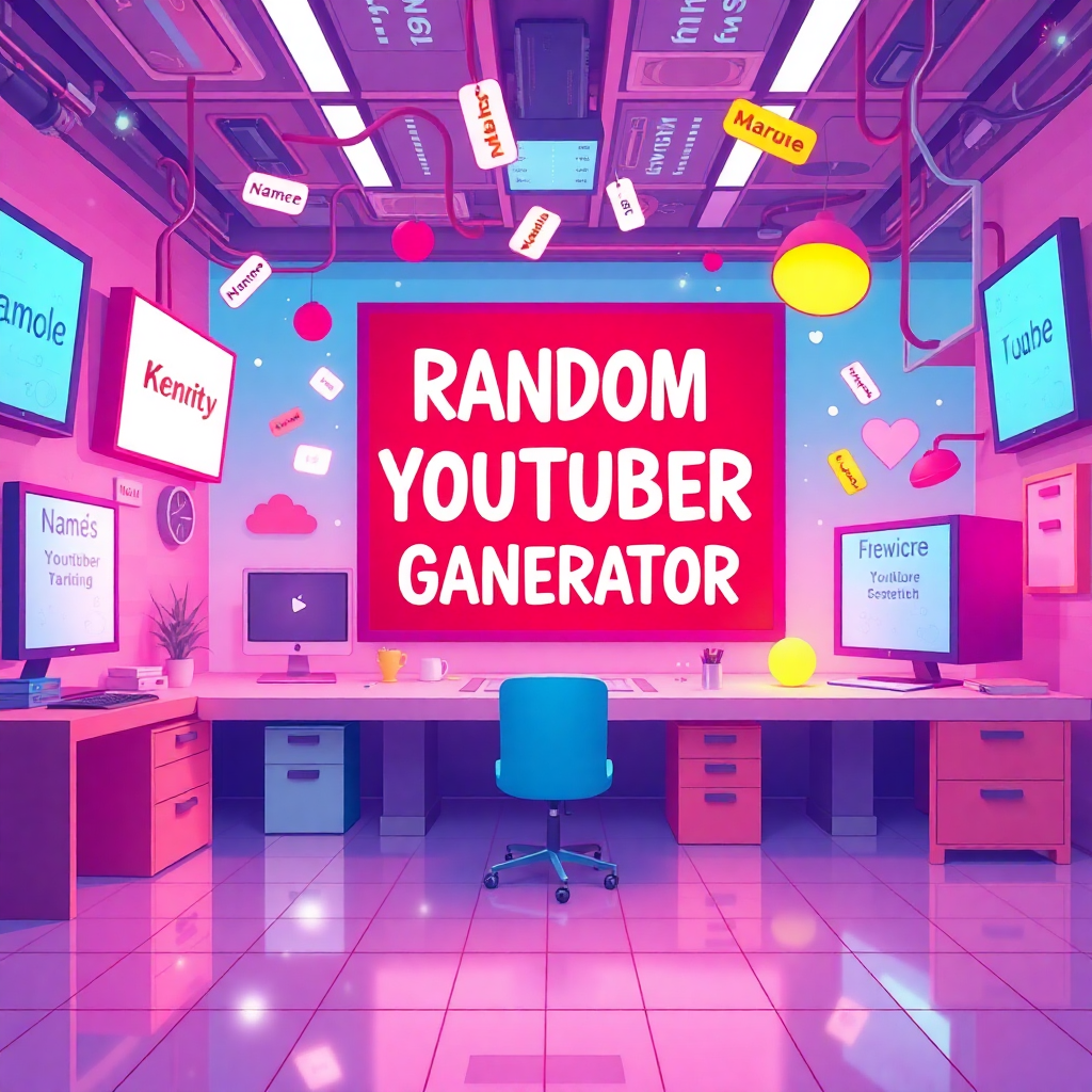 Best Random Youtuber Name Generator | Vondy
