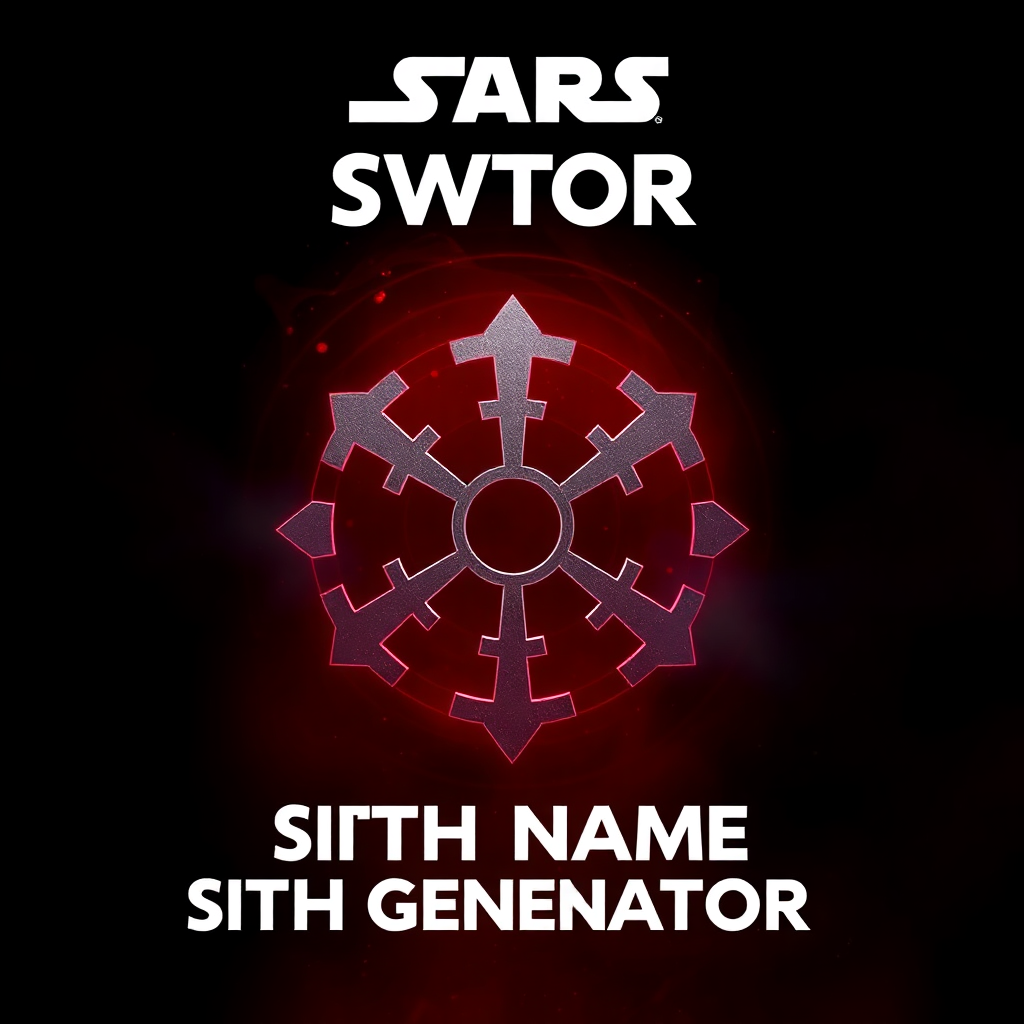 Best Swtor Sith Name Generator | Vondy