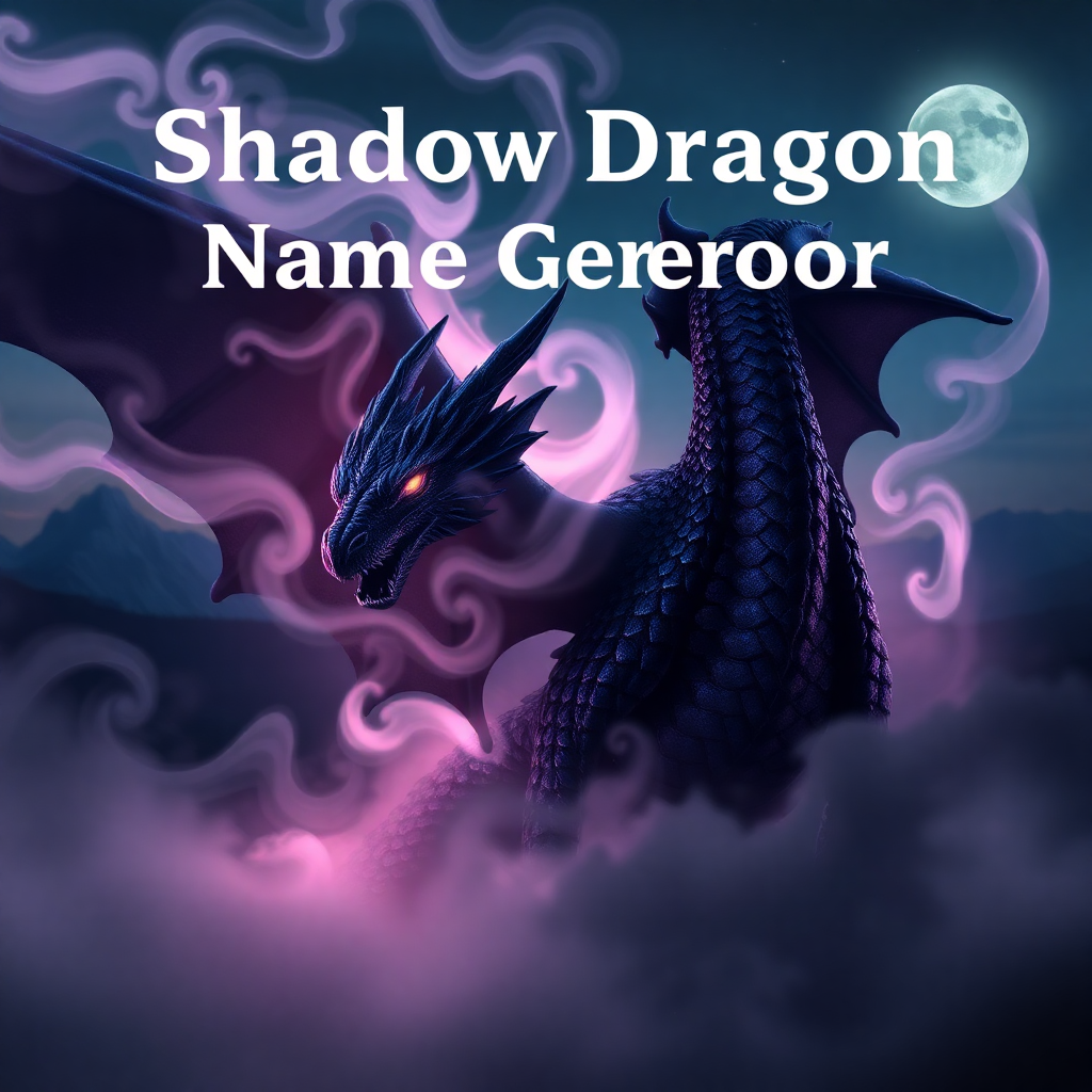Best Shadow Dragon Name Generator | Vondy