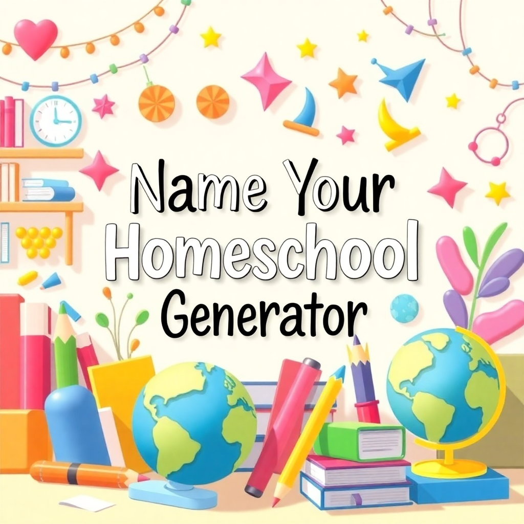 Best Name Your Homeschool Generator | Vondy