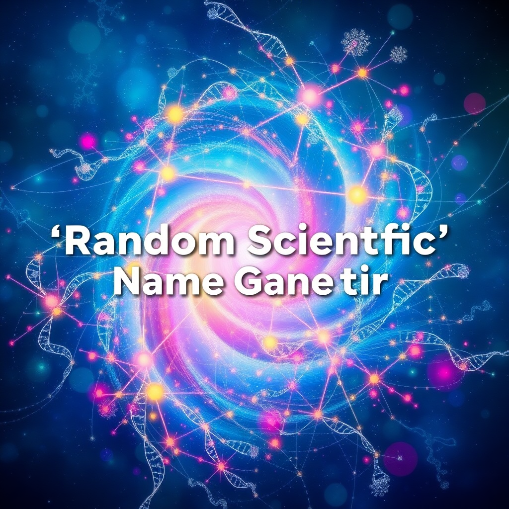 Best Random Scientific Name Generator | Vondy