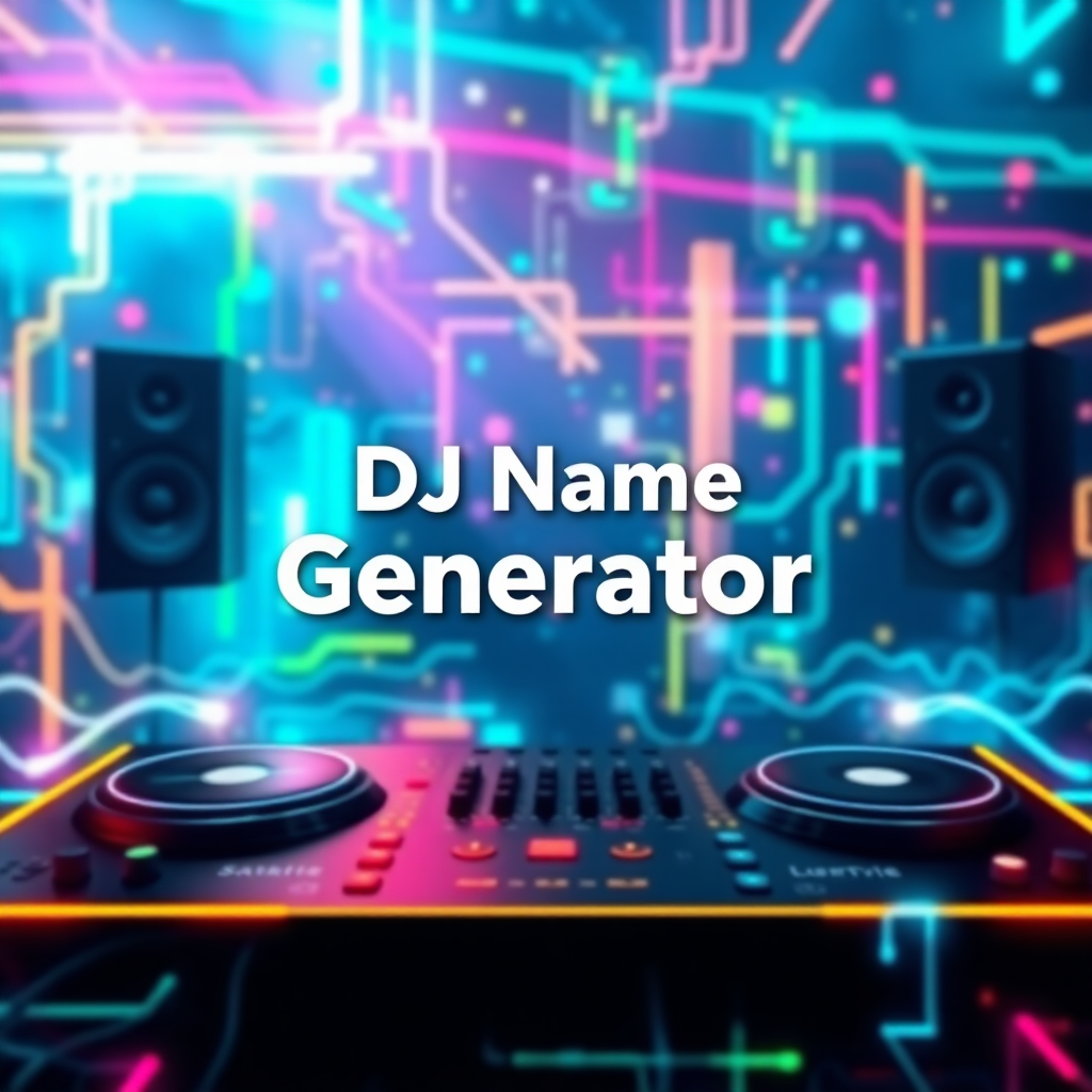 Best Dj Name Generator Electro | Vondy